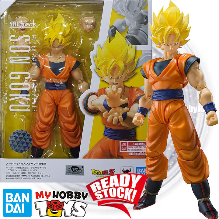 Bandai Spirits S.H.Figuarts Dragon Ball Z - SHF Son Goku Super Saiyan Full Power ( Tamashii ...
