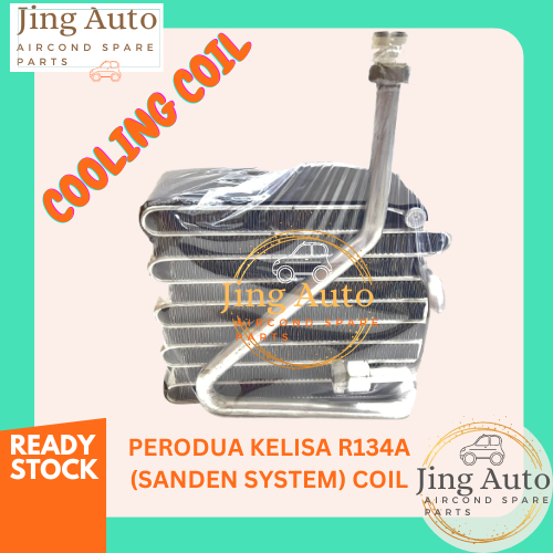PERODUA KELISA R134A (SANDEN SYSTEM) CAR AIR COND COOLING COIL ~ 1 YEAR ...