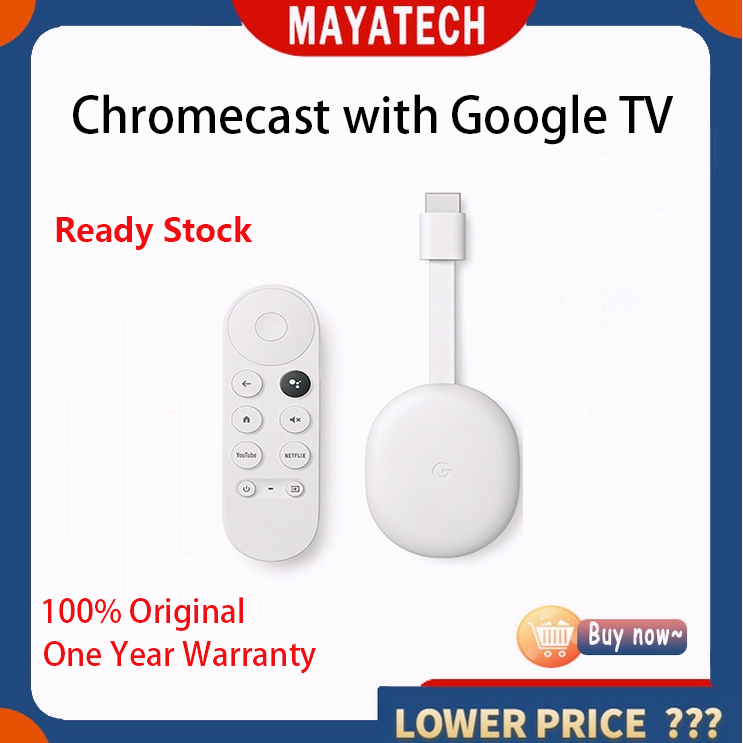 New Google Chromecast with Google TV | | Android 10 | Netflix Certified ...