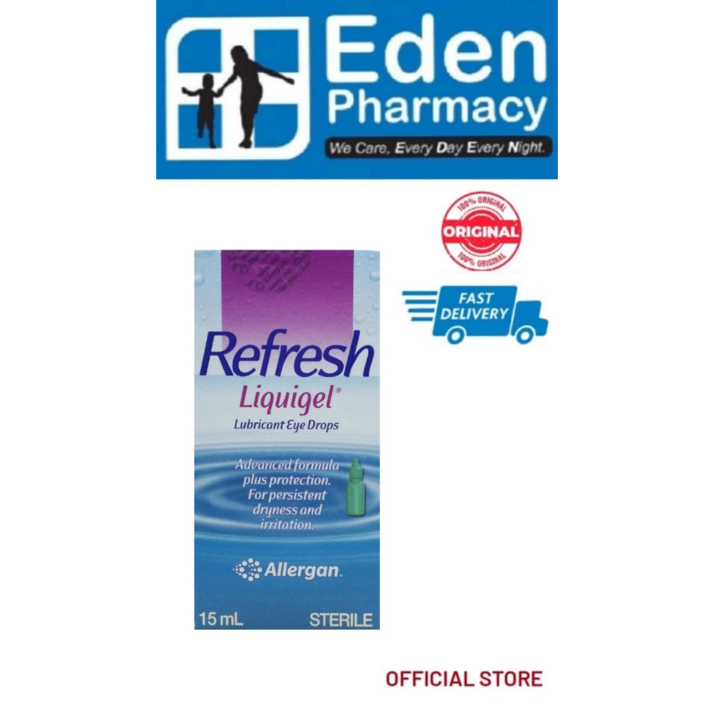 Allergan Refresh Liquigel Lubricant Eye Drops (15ml) | Shopee Singapore