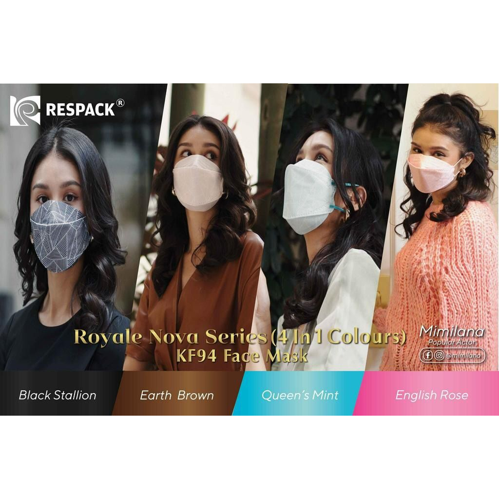 Respack KF94 Surgical Face Mask, Approved by Medical Device Authority ...