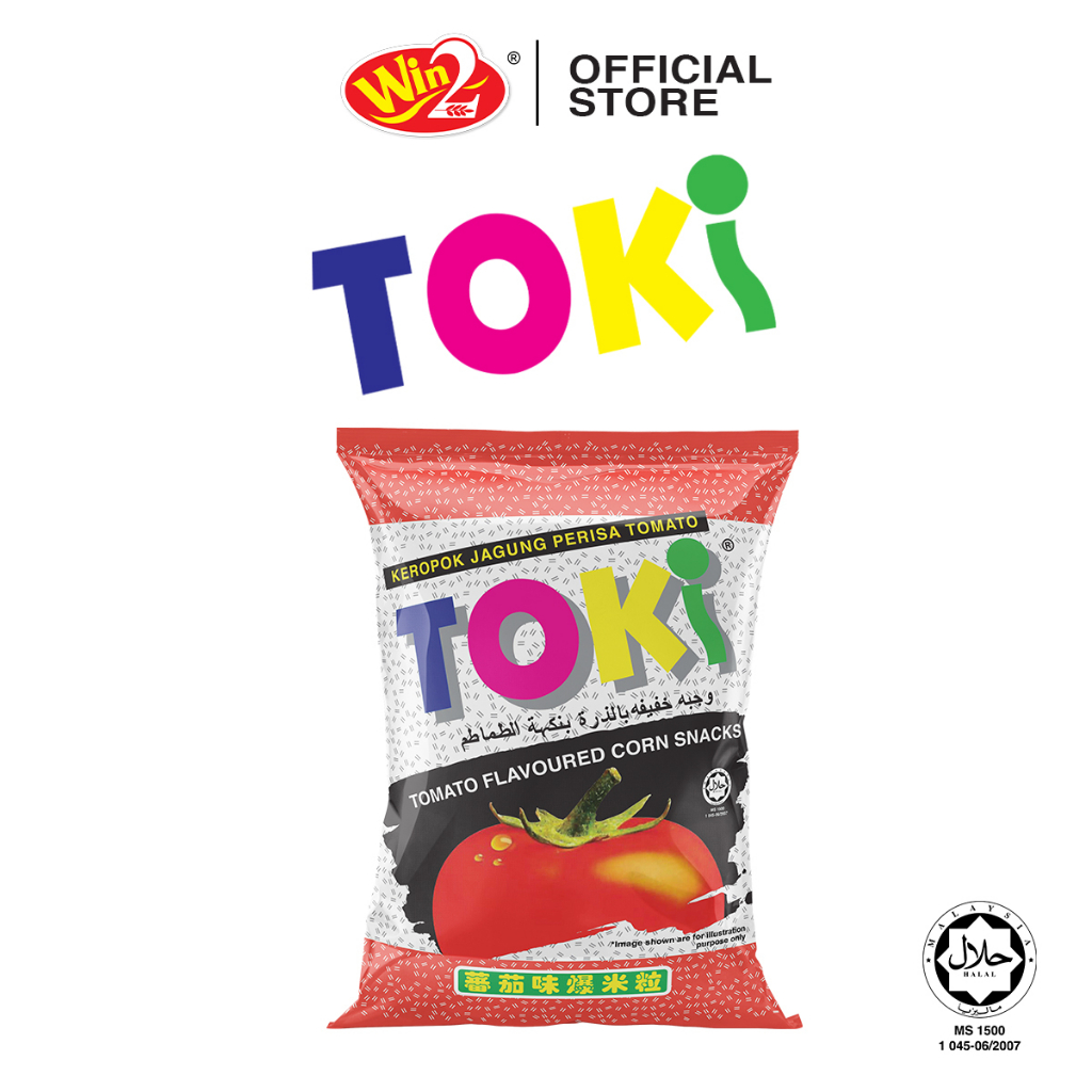 Win Win Toki Tomato Flavoured Corn Snack (60g) | Shopee Singapore