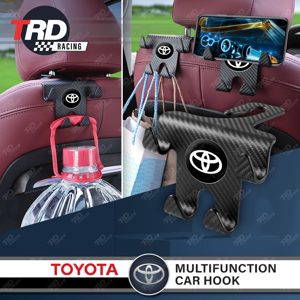 TOYOTA CAR HOOK HANGER VIOS YARIS COROLLA CROSS VELOZ FORTUNER HILUX ...