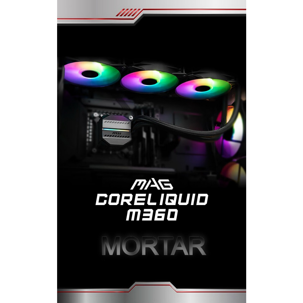 MSI MAG CORELIQUID Series AIO M360 ARGB Liquid CPU Cooler | Shopee Singapore