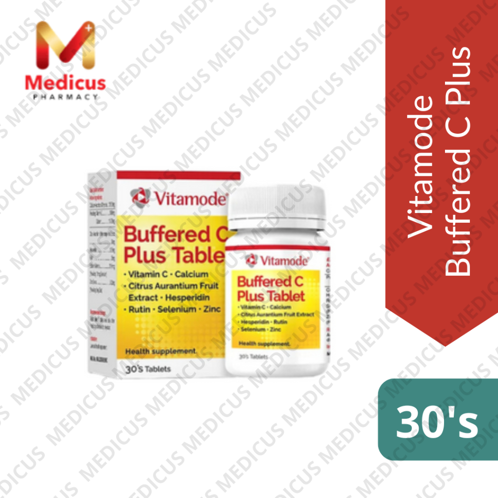 Vitamode Buffered C Plus Tablet 30's | Shopee Singapore
