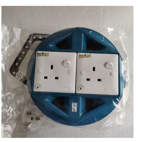 TWO WAY EXTENSION [SIRIM] 5M 7M 10M Copper Extension Bulat Box Cable ...
