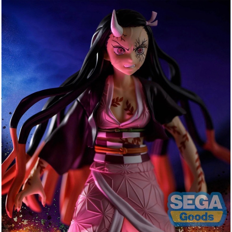 SEGA FIGURIZM Nezuko Kamado Demon Slayer Form Advancing Ver. | Shopee ...