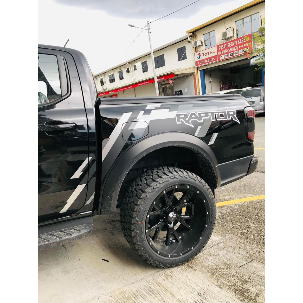 New Ford Ranger Raptor 2022-2023 body sticker | Shopee Singapore