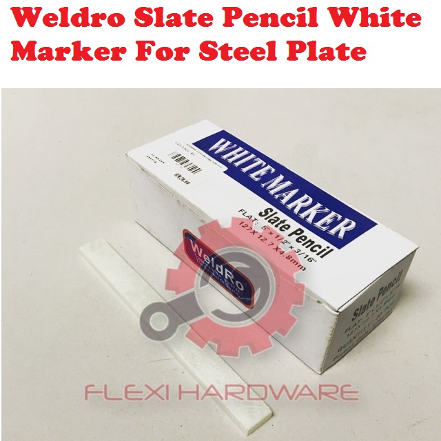 Weldro Slate Pencil White Marker For Steel Plate | Shopee Singapore