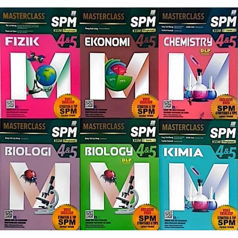 MASTERCLASS / SPM KSSM Form 4&5 / SASBADI Sdn. Bhd. | Shopee Singapore