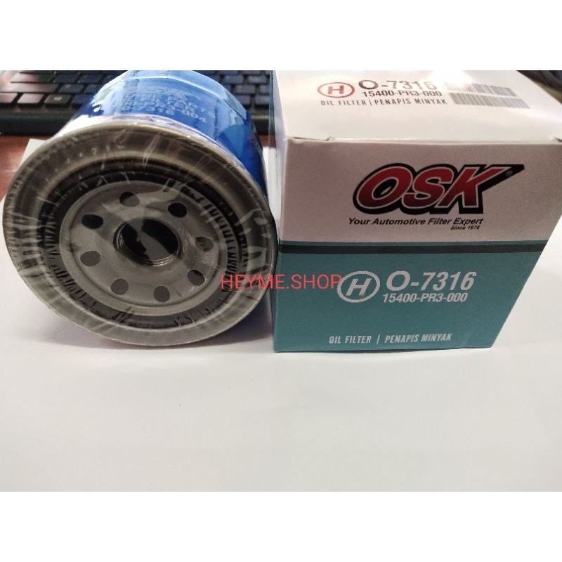 OSK AUTOMOTIVE CAR REPLACEMENT PARTS CAR FILTER OIL FILTER HONDA ACCORD ...