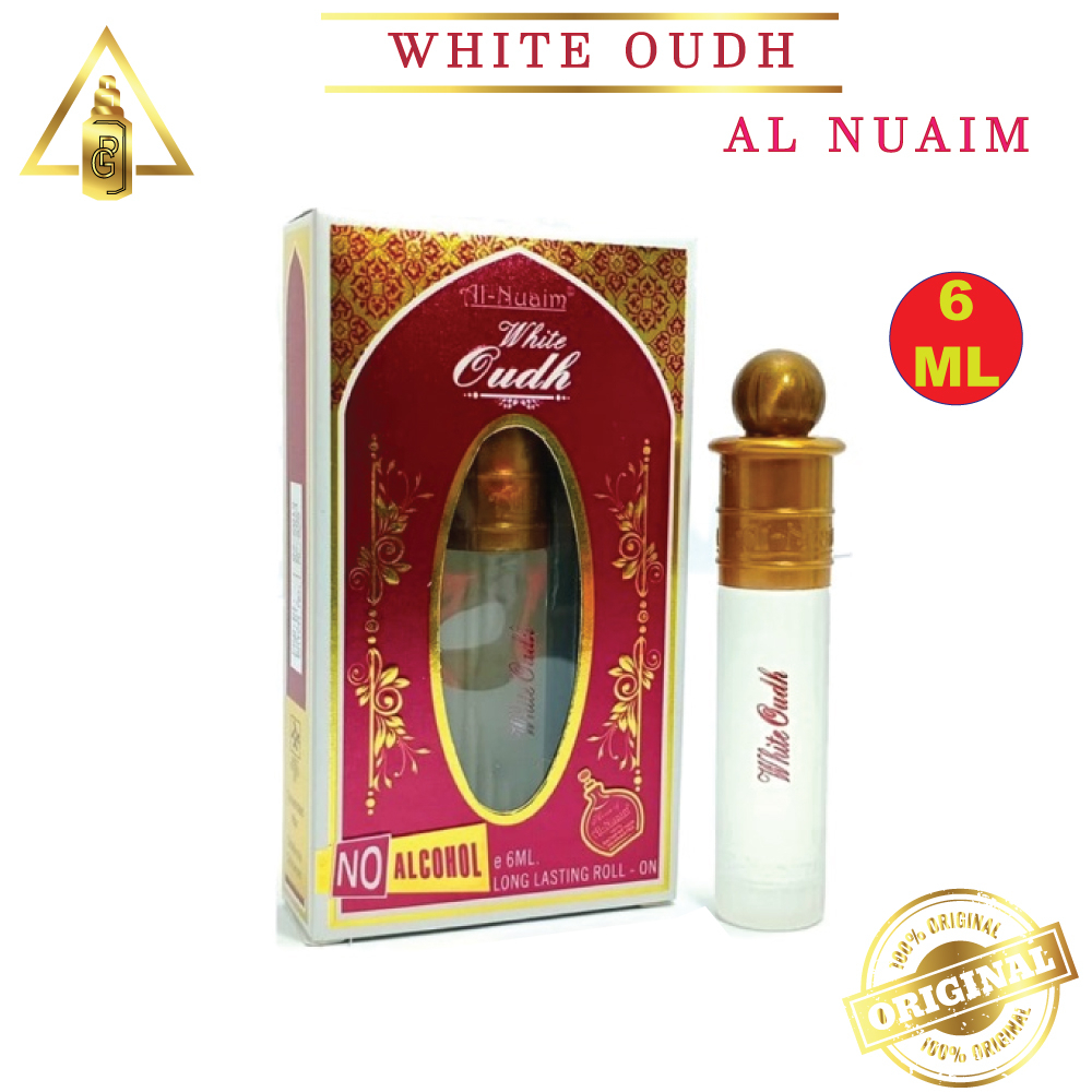 Al-Nuaim "White Oudh"Non-Alcoholic Attar Roll-on (6 ml) | Shopee Singapore