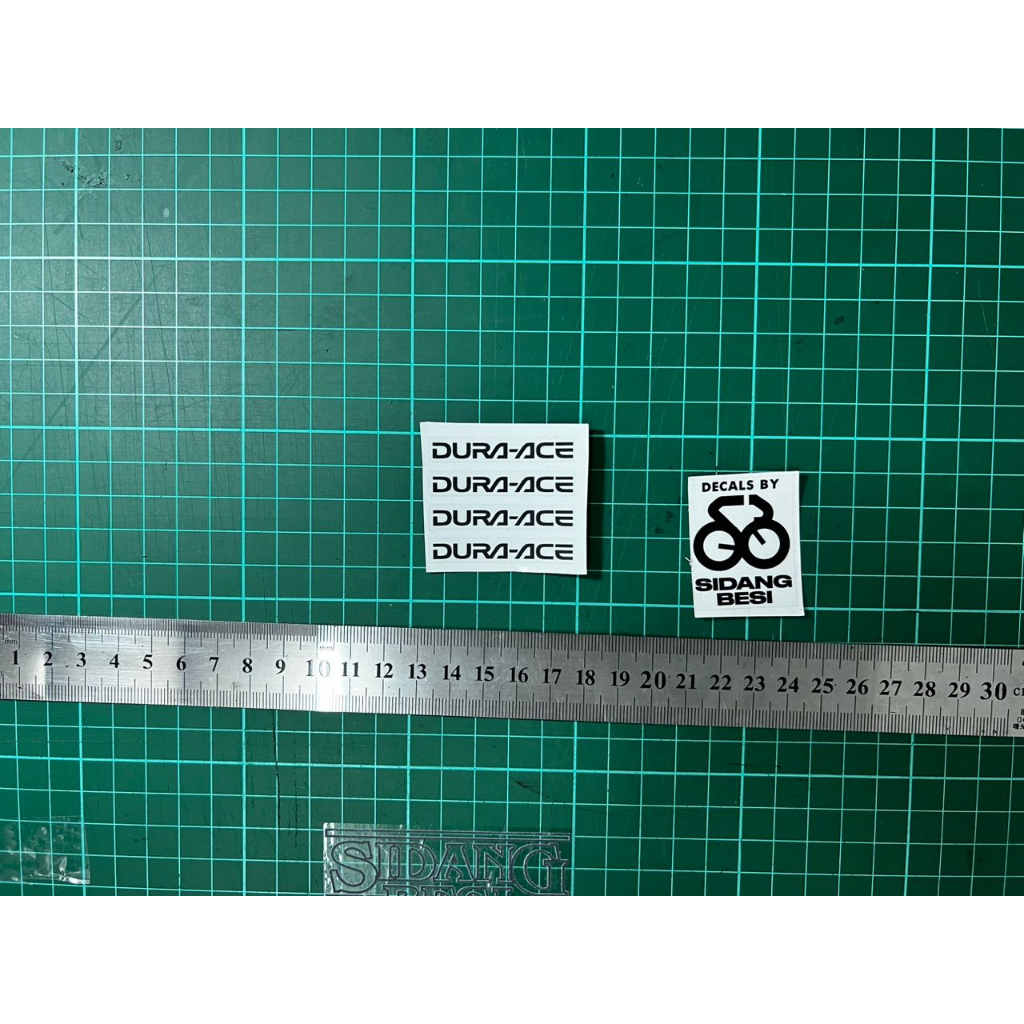 Shimano Dura Ace decals Sticker for Crankset and brakeset | Shopee ...