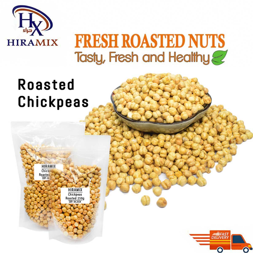 Fresh Roasted Chickpeas Nuts unsalted | Baked Horse Nuts 250g/500g/1kg ...