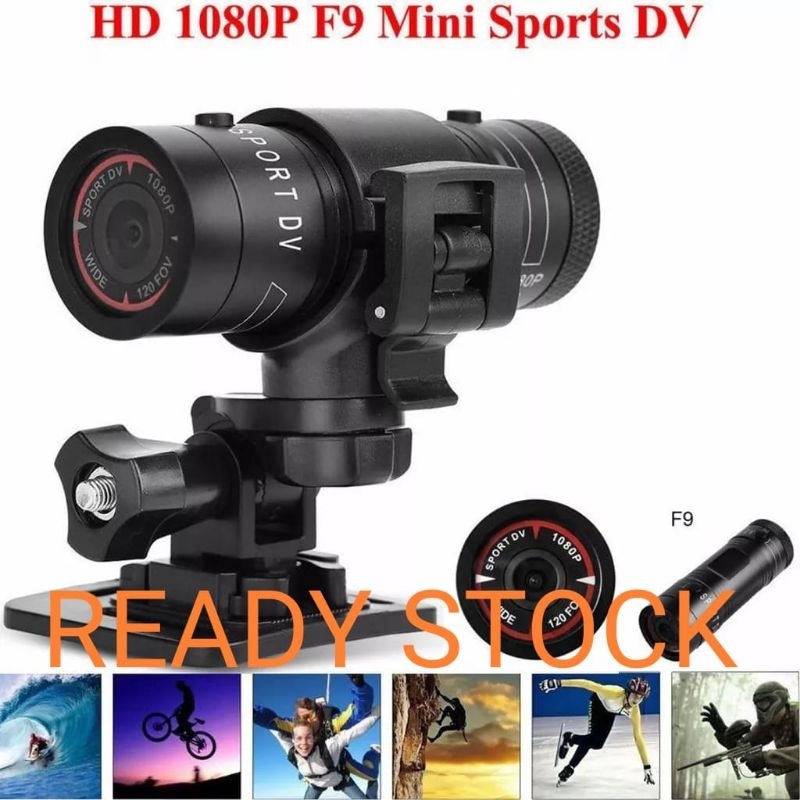 Mini camera 1080p Helmet camera motorcycle cam rider english version ...