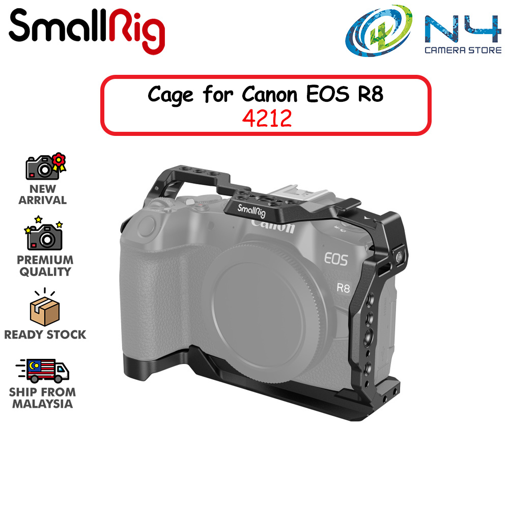 SmallRig Cage for Canon EOS R8 (4212) | Shopee Singapore
