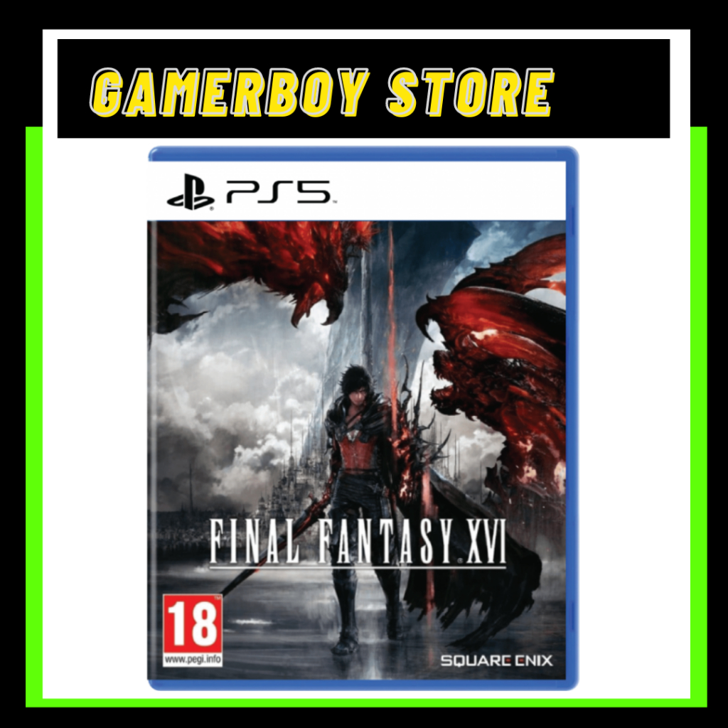 PS5 FINAL FANTASY XVI / FINAL FANTASY 16 STANDARD EDITION PHYSICAL DISC ...