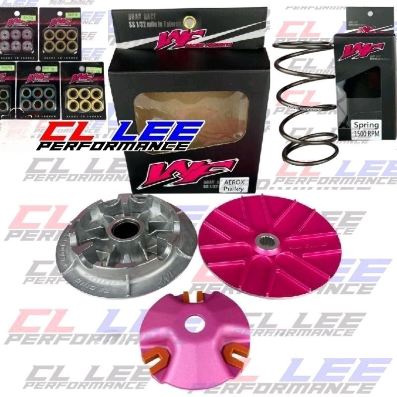 ESR MOTOR WF RACING PULLEY , ROLLER & SPRING FOR NVX & NMAX HOUSING ...