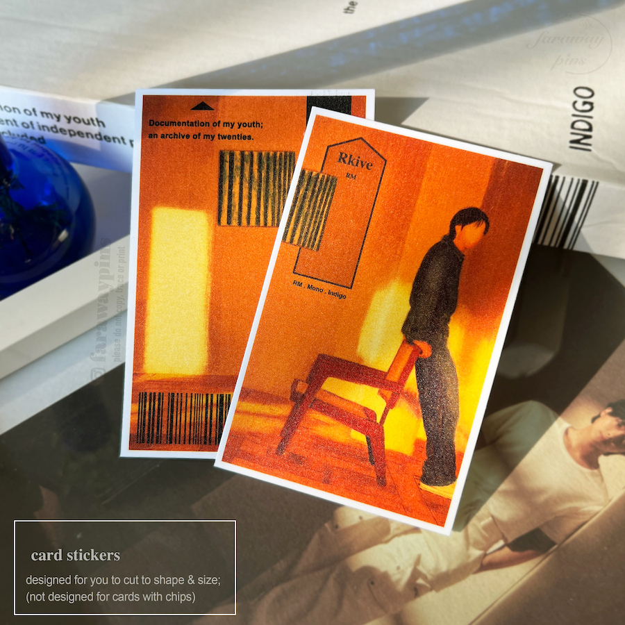 Rkive Studio Key Card (Card Sticker Version) (BTS Namjoon/RM/Joonie ...
