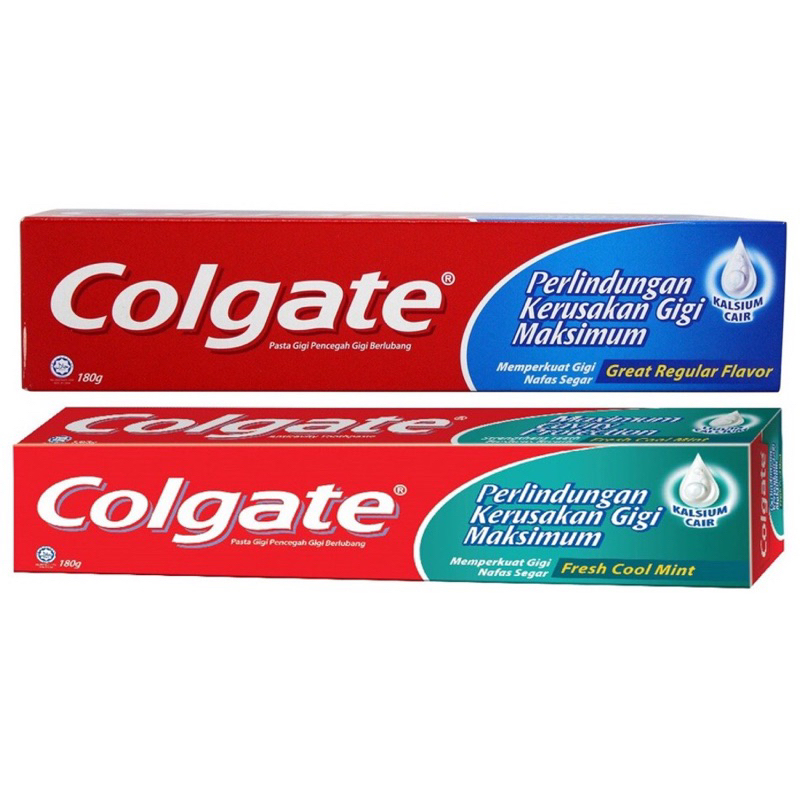 Colgate Anticavity Protection - Fresh Cool Mint (180g) | Shopee Singapore