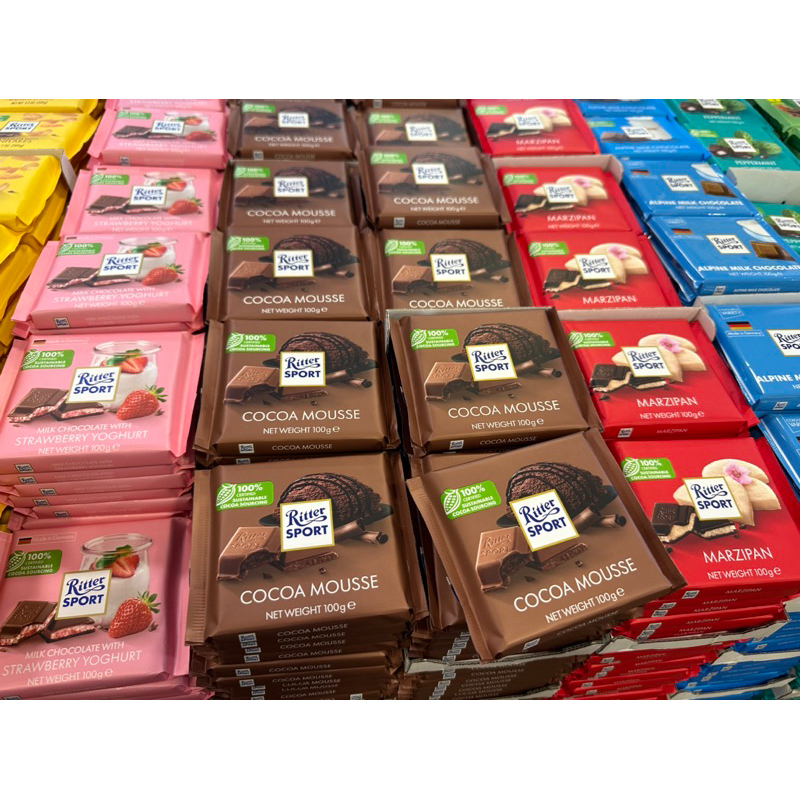 COKLAT LANGKAWI RITTER SPORT BAR 100G ALL Flavour | Shopee Singapore