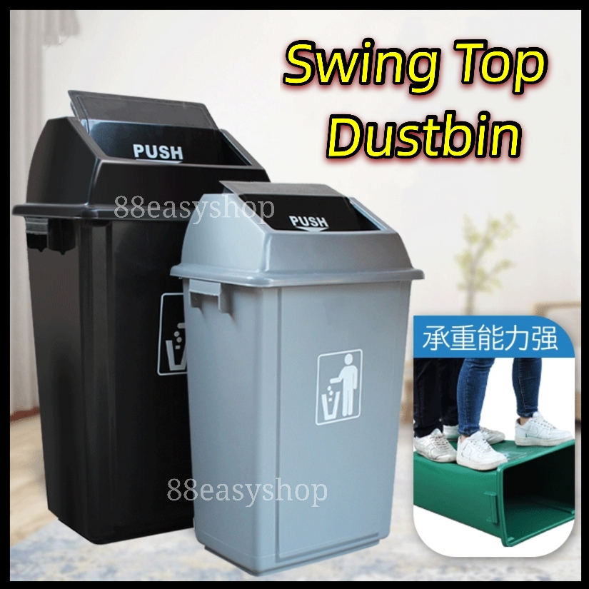 40L / 60L Swing Dustbin / Recycle Dustbin / Waste Bin / Flip Top Bin ...