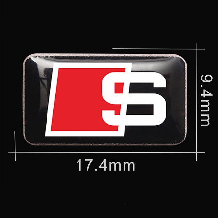 Audi Sline S LINE Steering Wheel Dashboard Door Interior Console Epoxy ...