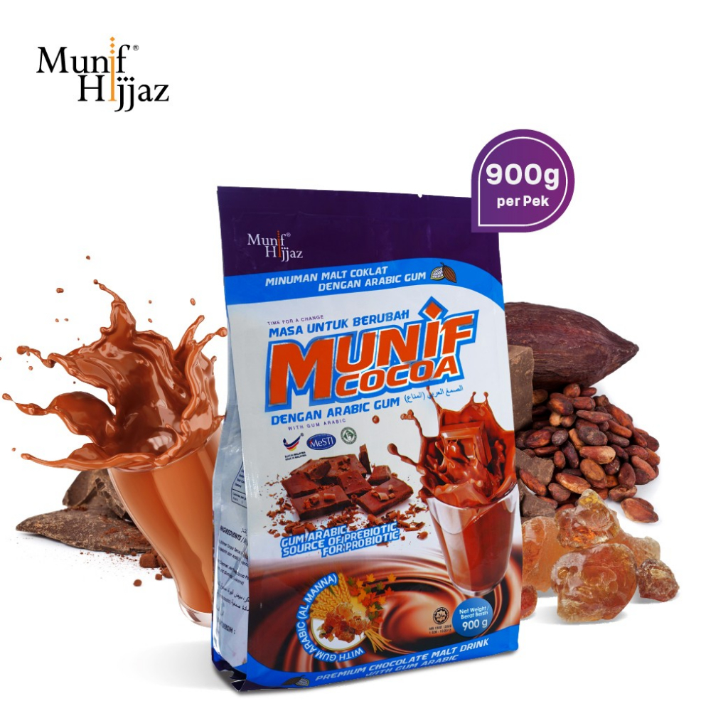 MUNIF Cocoa Arabic Gum (900g) | Shopee Singapore