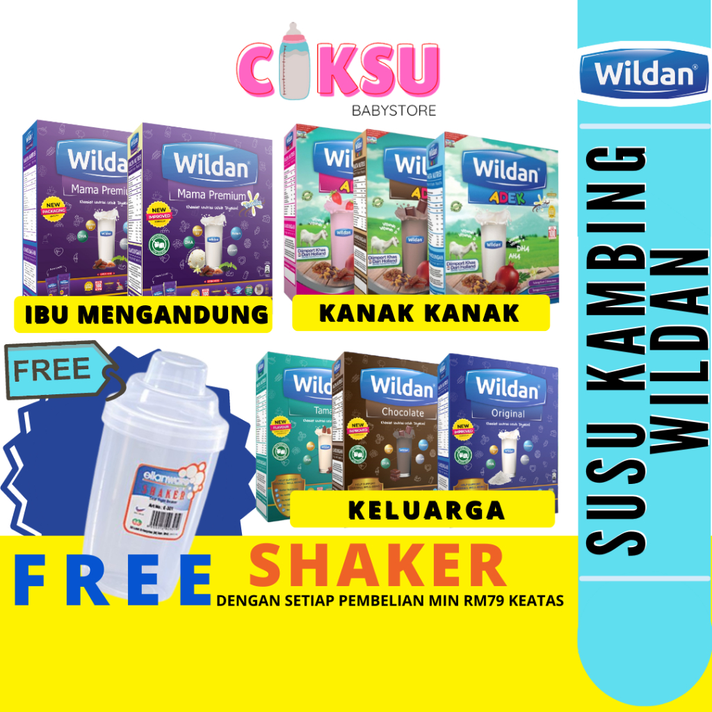 HQ Wildan Goat's Milk Mother's Milk Contains Premium Wildan Adek ...