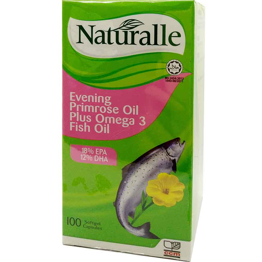 Naturalle Evening Primrose Oil Plus Fish Oil (100's) | Shopee Singapore