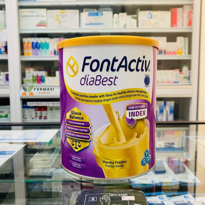 | Fontactiv diaBest Complete Nutrition for Diabetics Vanilla Flavor ...