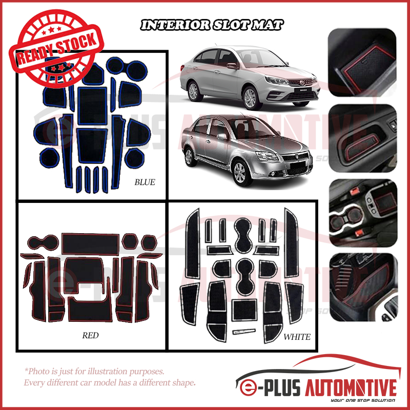 Proton Saga BLM / FLX / VVT 2008-2023 Interior Slot Mat Storage Tank (1 ...
