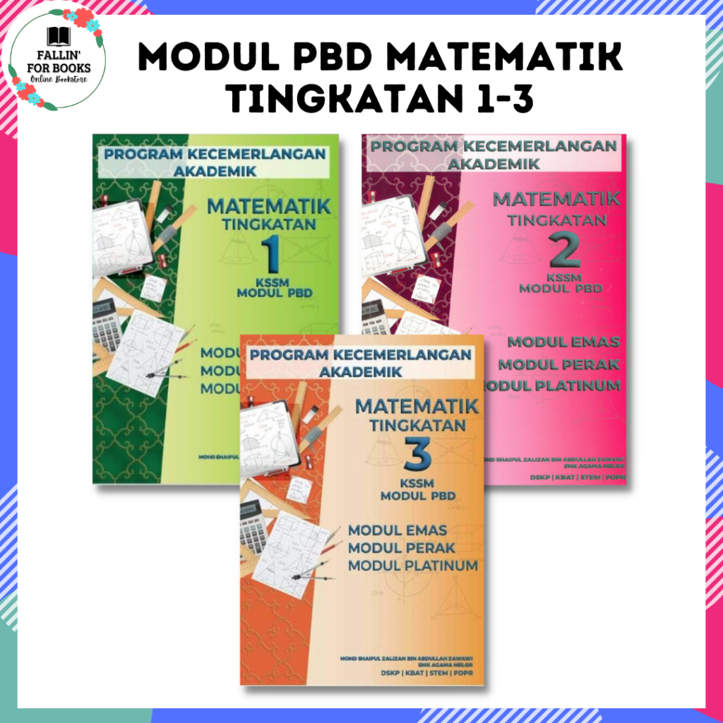Pbd MODULE MATHEMATICS LEVEL 1-3 KSSM PRESTASI PUBLICATION (Academic ...