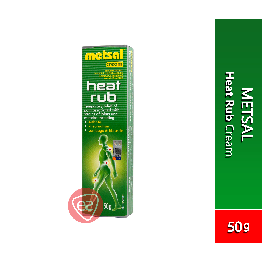 METSAL HEAT RUB CREAM 50G | Shopee Singapore
