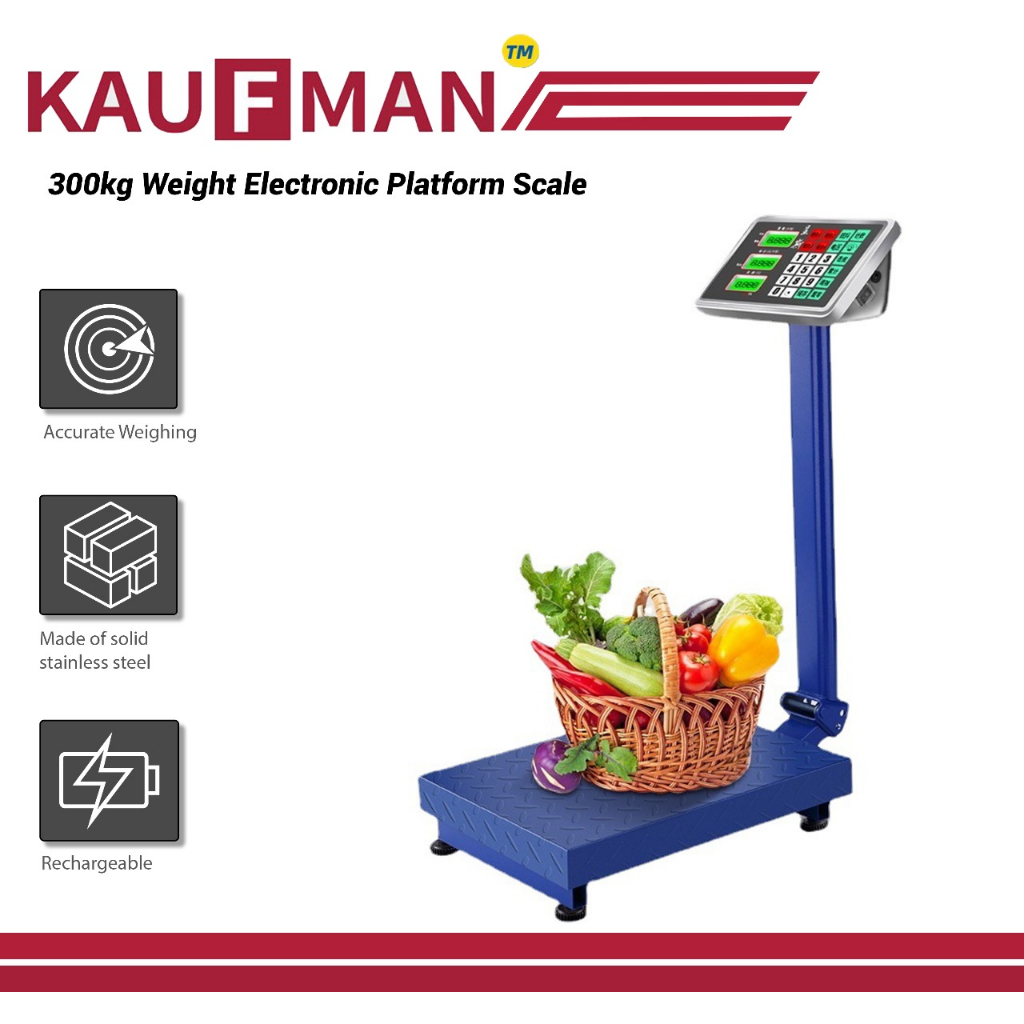 300KG 150KG HIGH PRECISION DIGITAL ELECTRONIC Weight Price Platform ...