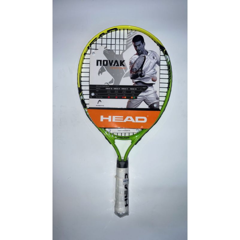 Head Novak 19” JR 2-4 years tennis racquet ( Pre STRUNG) | Shopee Singapore