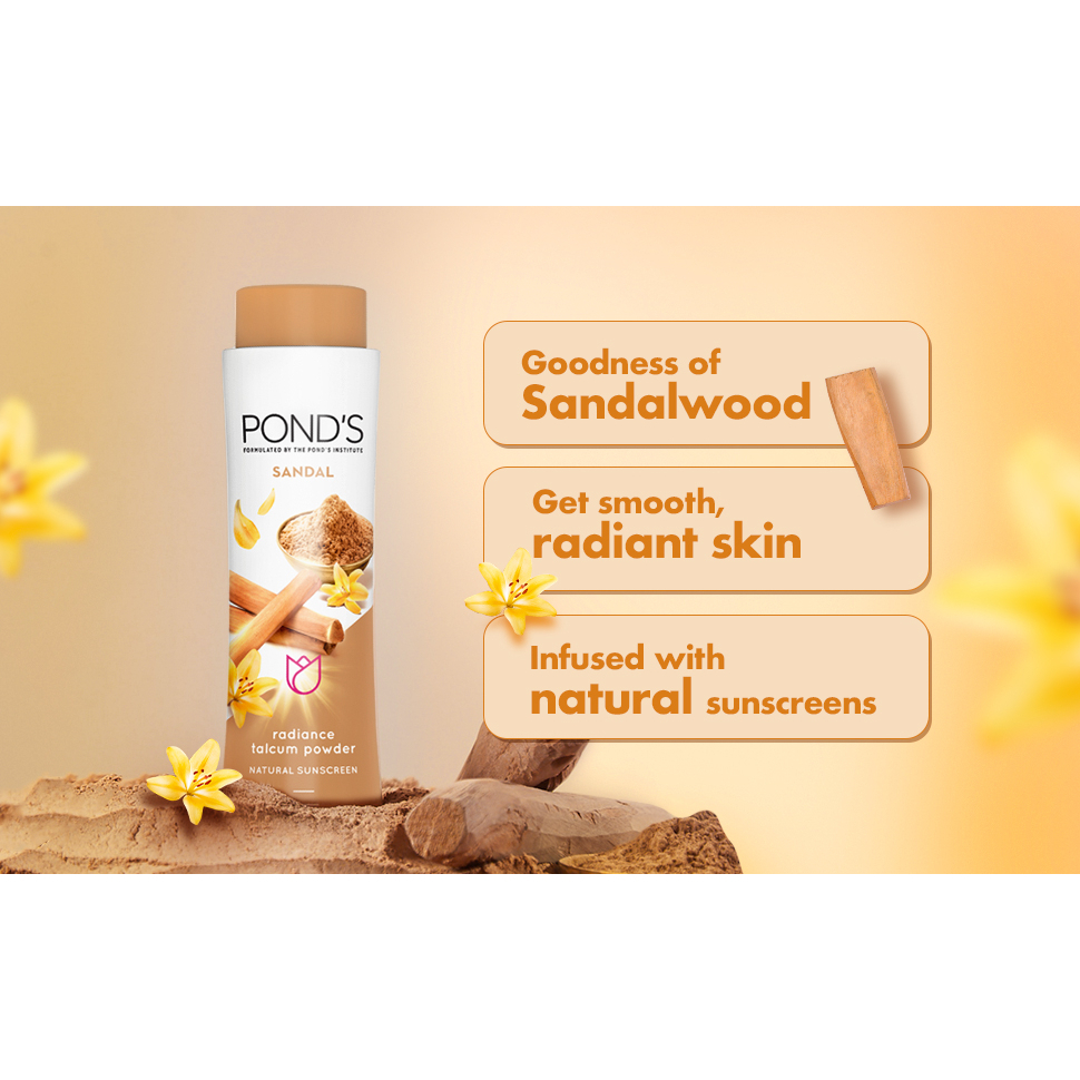 PONDS SANDAL POWDER 100G | Shopee Singapore