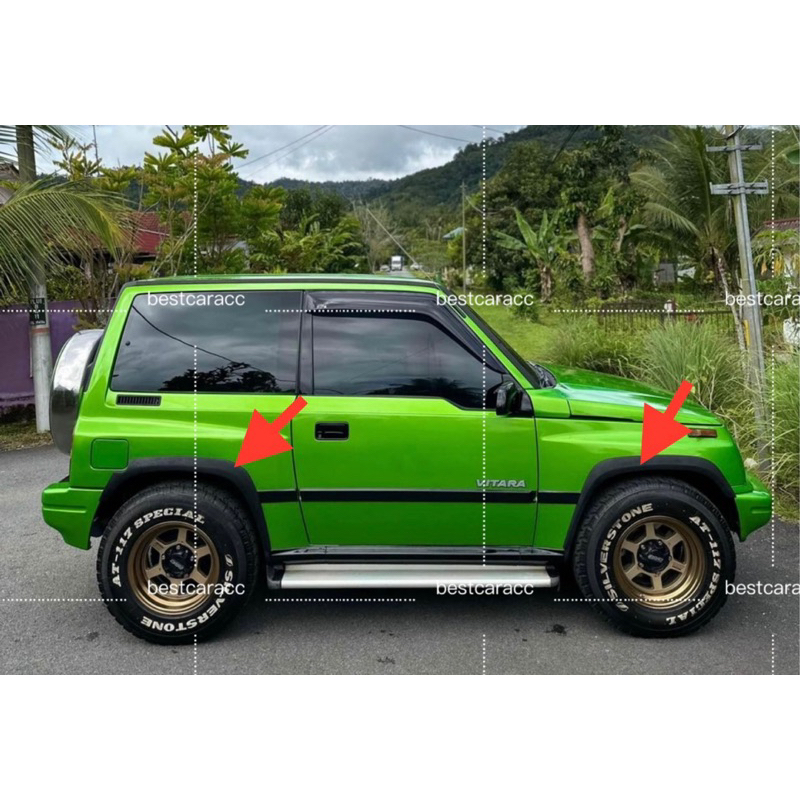 Suzuki Vitara First Generation (1988 - 1998) Front Side Fender Arch ...