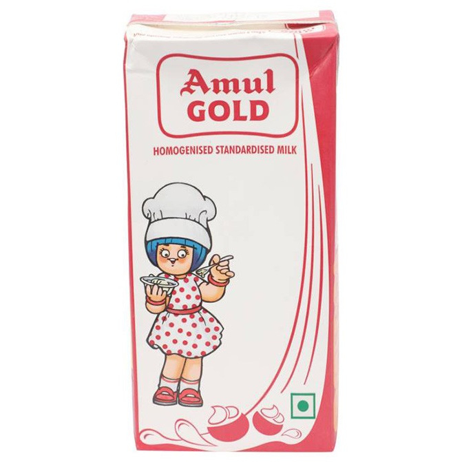 Amul Gold Homogenised Standardised Milk 1 Liter | Shopee Singapore
