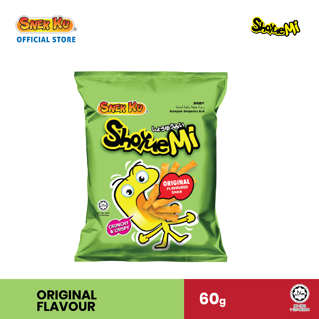 Snek Ku Shoyuemi Flavoured Snacks (60g) | Shopee Singapore