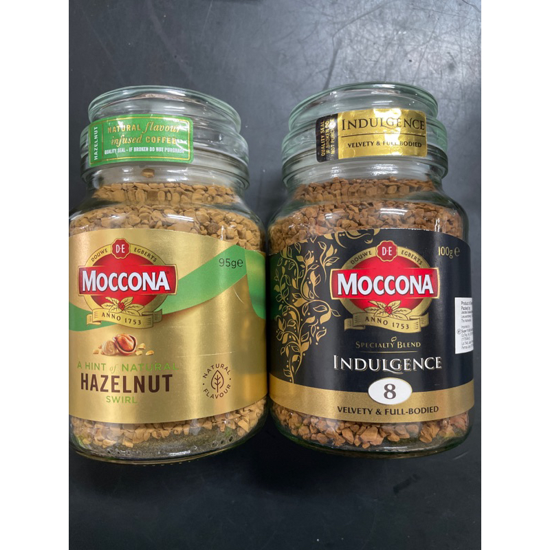 MOCCONA - HAZELNUT (95g) & INDULGENCE (100g) | Shopee Singapore