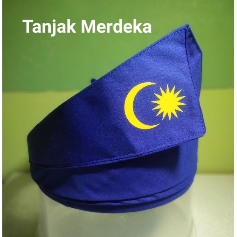 Tanjak Merdeka kanak-kanak Blue Moon Star, Tanjak Merdeka | Shopee ...