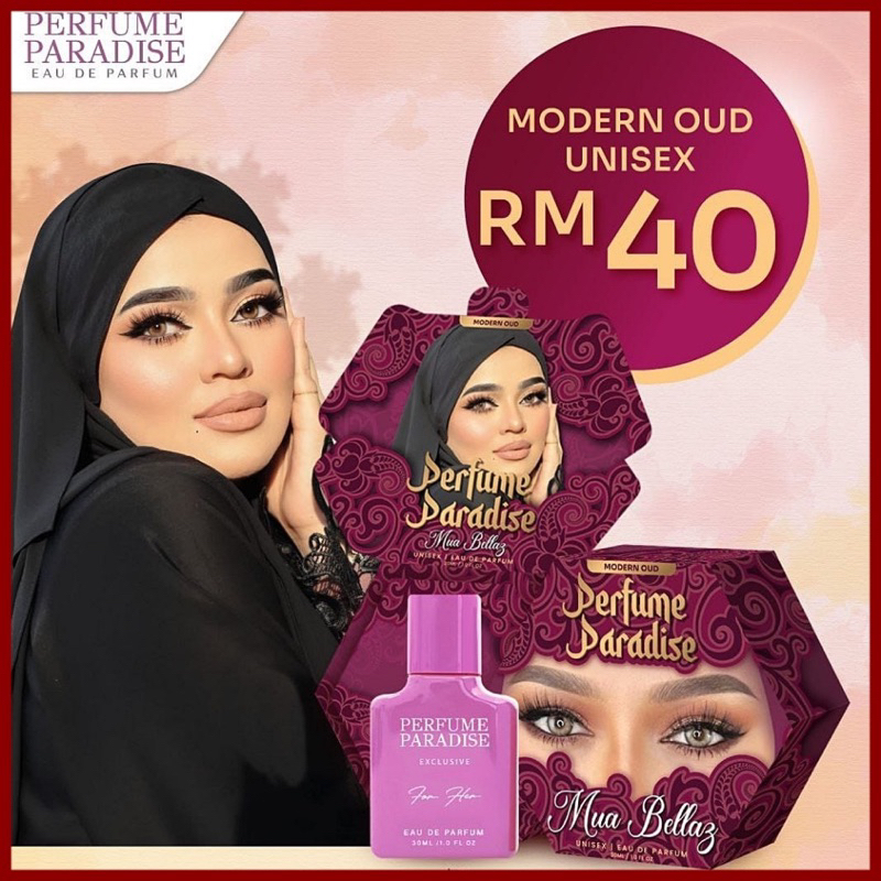 PERFUME PARADISE X MUA BELLAZ 'YA TAB TAB' OUD ARABIC VERSION | Shopee ...
