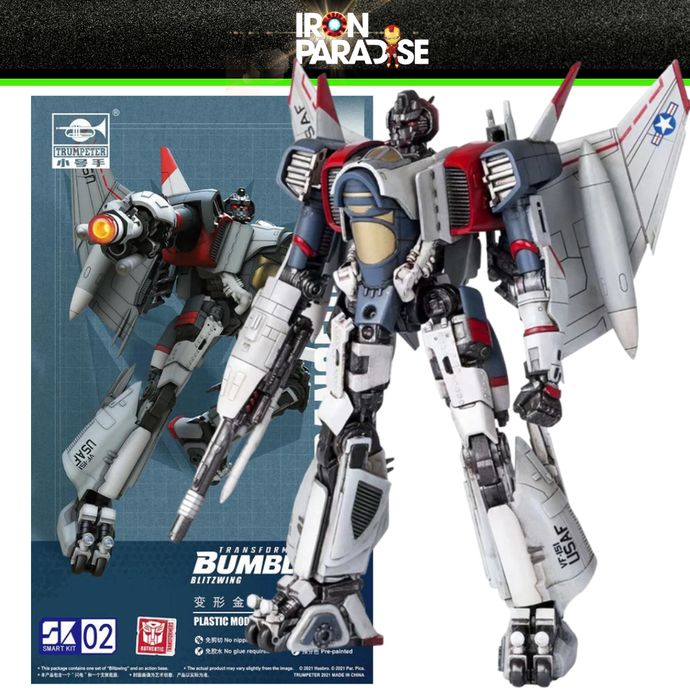 Trumpeter BlitzWing Transformers Model Kit - 08101 Bumblebee Movie ...