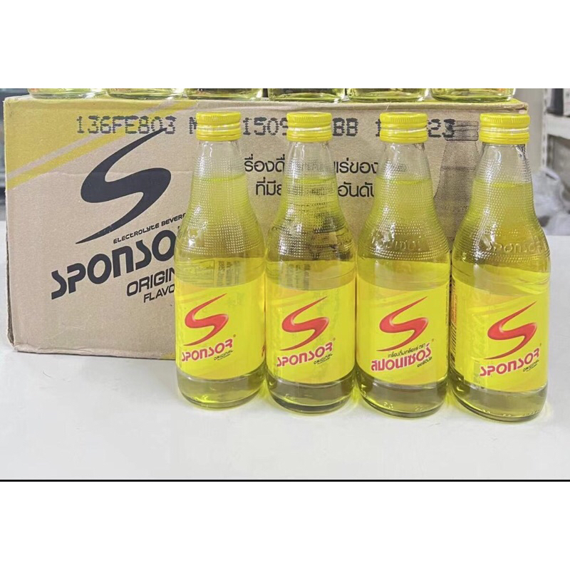 Sponsor 水 能量饮料Sponsor Sports drink (Limited Edition) 250 ml x 24 ...