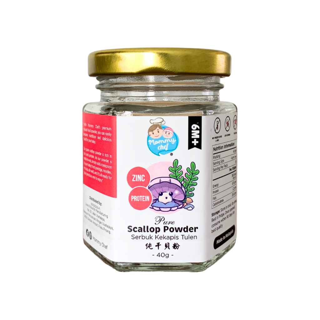 Mommy Chef Pure Scallop Powder 6m+ (40g) | Shopee Singapore