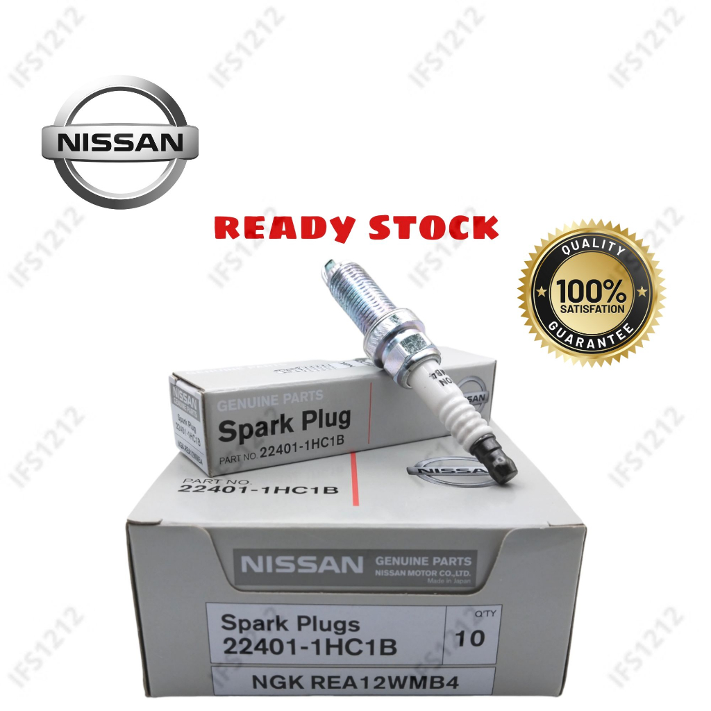 22401-1HC1B NISSAN SPARK PLUG ALMERA N17 | Shopee Singapore