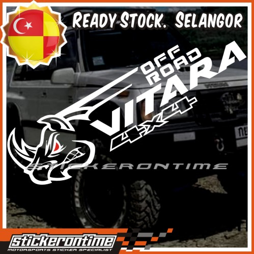Suzuki Vitara Side Door Car Sticker Set | Shopee Singapore