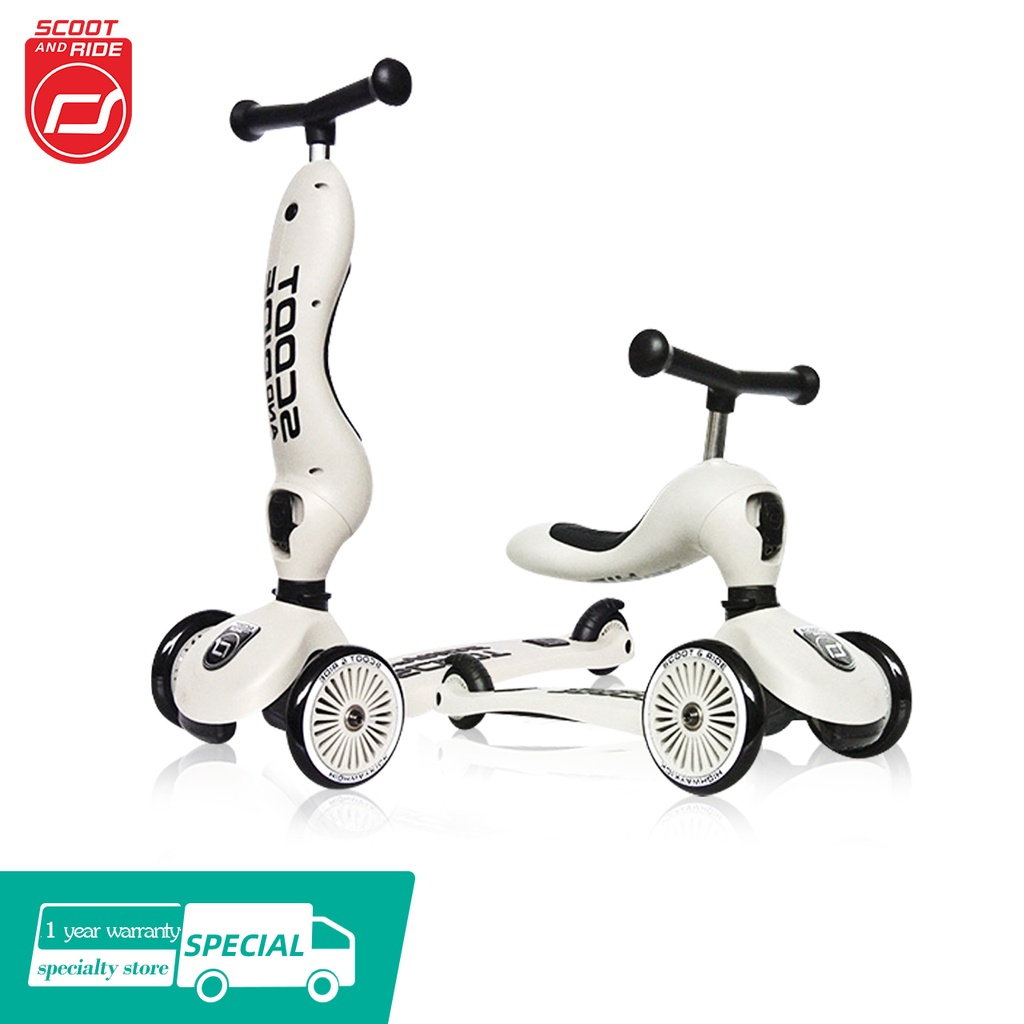 Scoot & Ride Highway Kick 1-6 years old Scooter and Tractor 2In1 ...