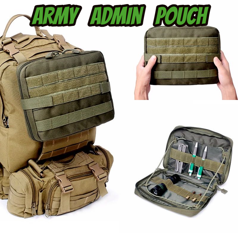 Military Admin Pouch Tactical Molle Medical First Aid Pouch Outdoor ...